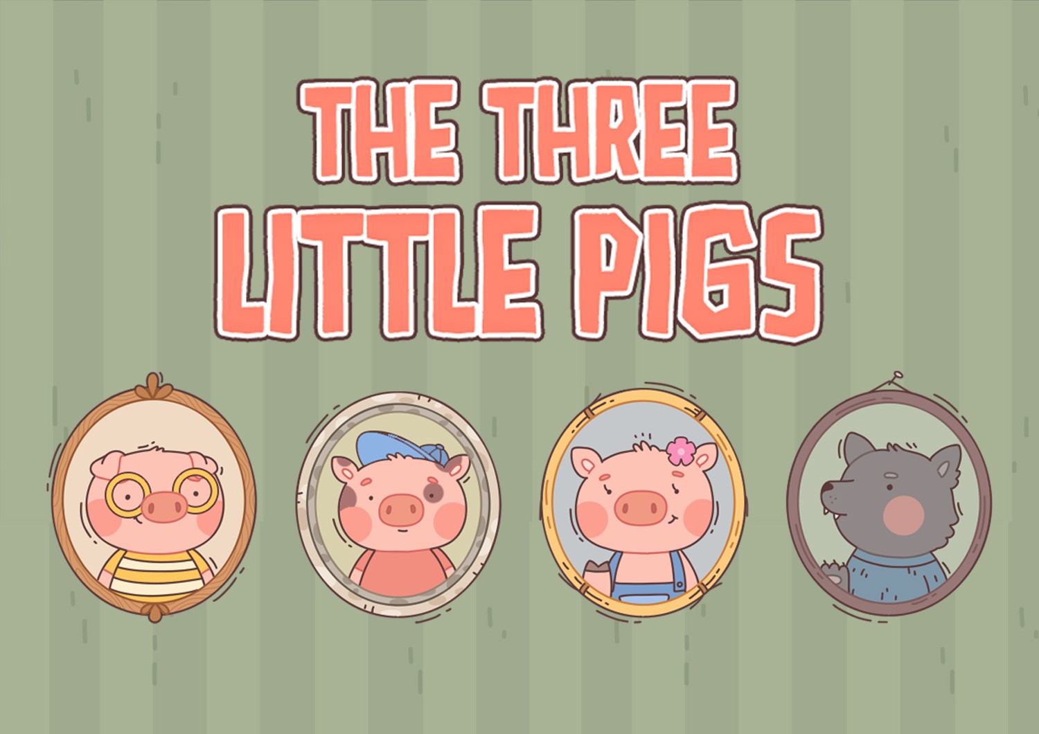 Three Little Pigs Story - Zoog